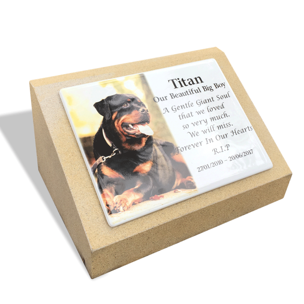 Plaque Stands (Pair) | Lawnswood Pet Cremations